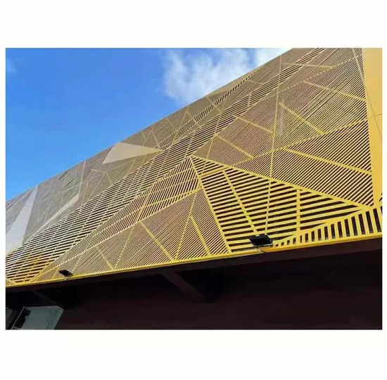 Laser Cut PVDF Aluminum Mashrabiya Panel Facade Cladding by Solid ...